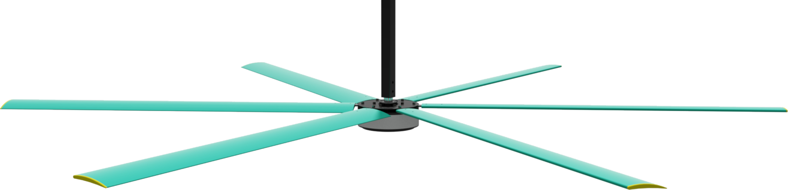 Technical advantages and innovation of PMSM HVLS ceiling fans